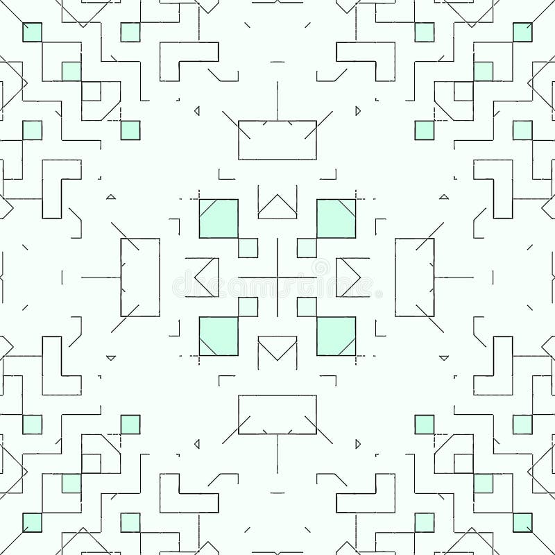 Contour Pattern Abstract Background Design, Drawn Illustration Stock ...