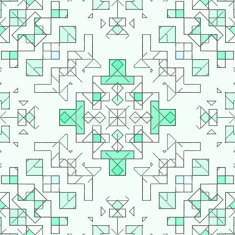 Contour Pattern Abstract Background Design, Illustration Hand Stock ...