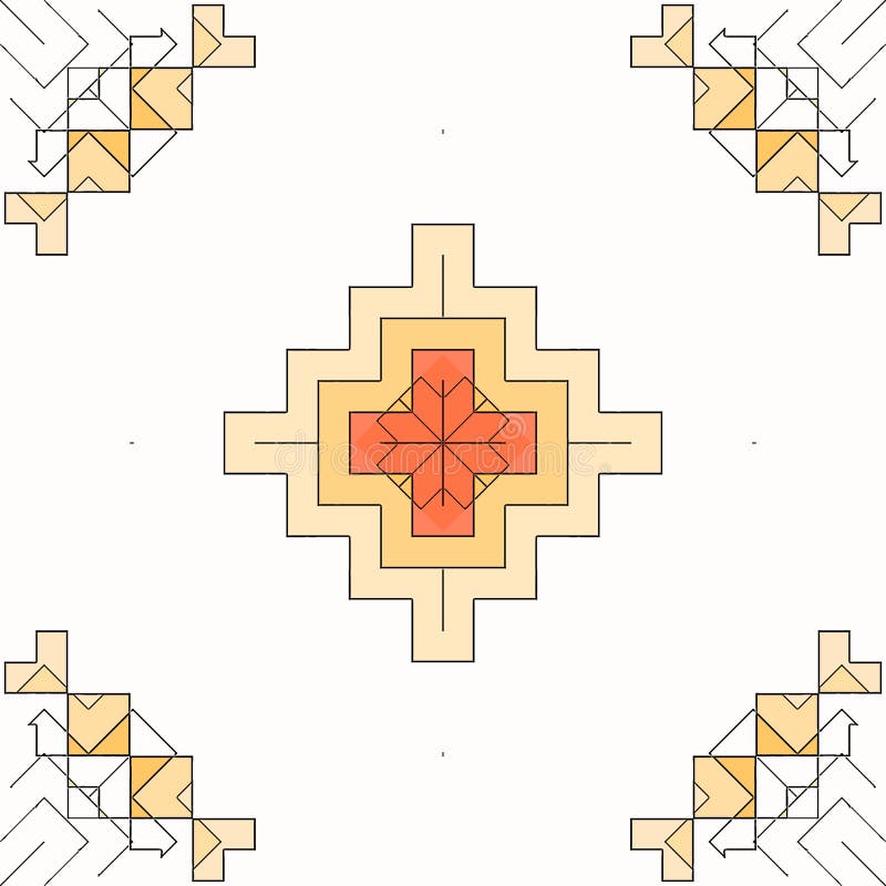 Contour Pattern Abstract Background Design, Line Stock Illustration ...