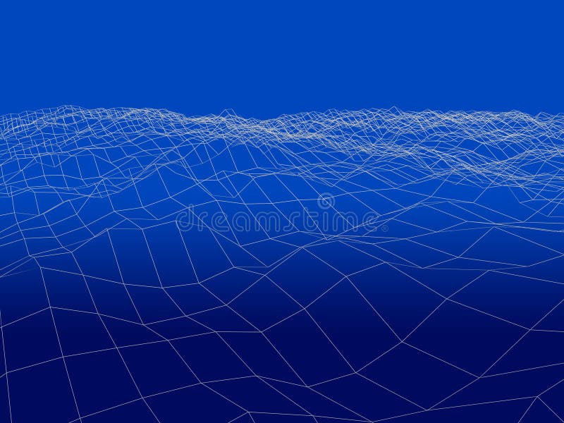 Abstract blue map stock vector. Illustration of line - 19684583