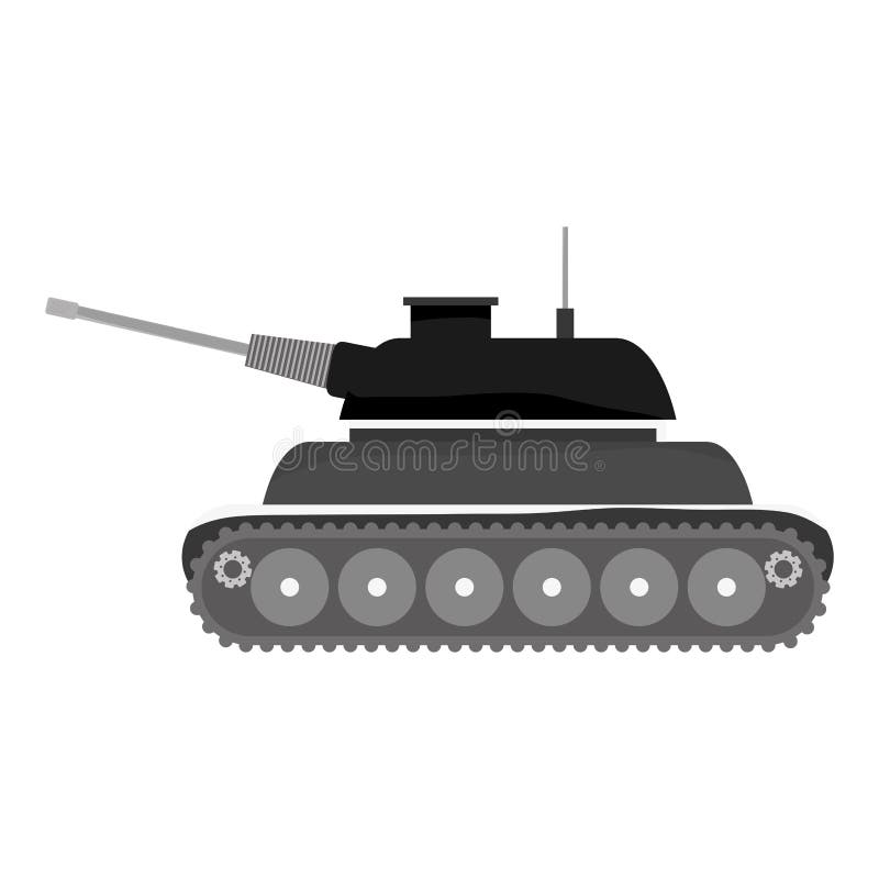 Contour Tank Car for Navy War Stock Illustration - Illustration of ...