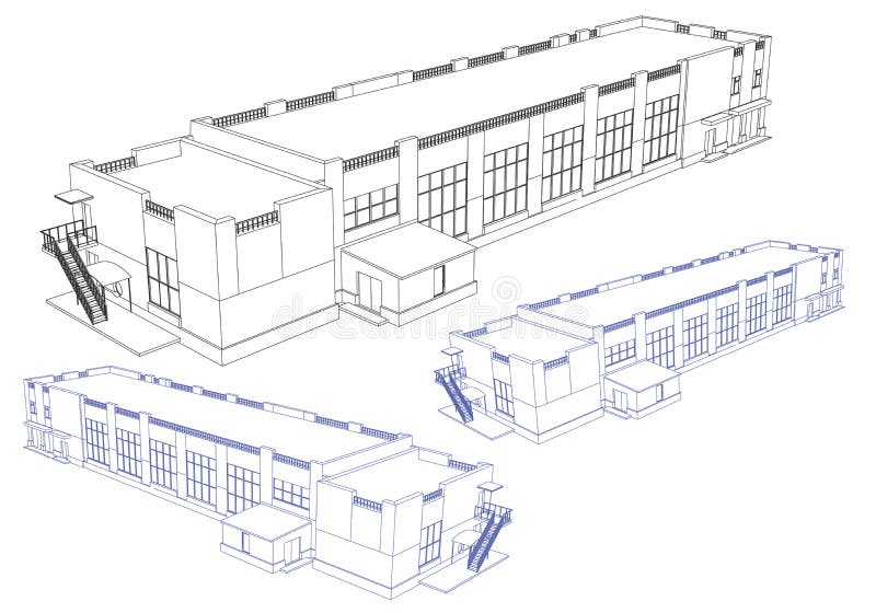 Contours of the building stock vector. Illustration of estate - 111229228