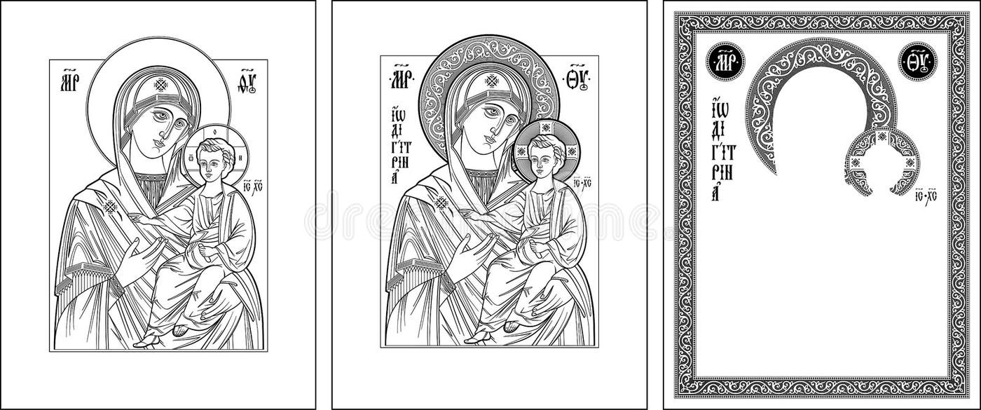 Iconography Illustration Stock Illustrations – 2,638 Iconography ...