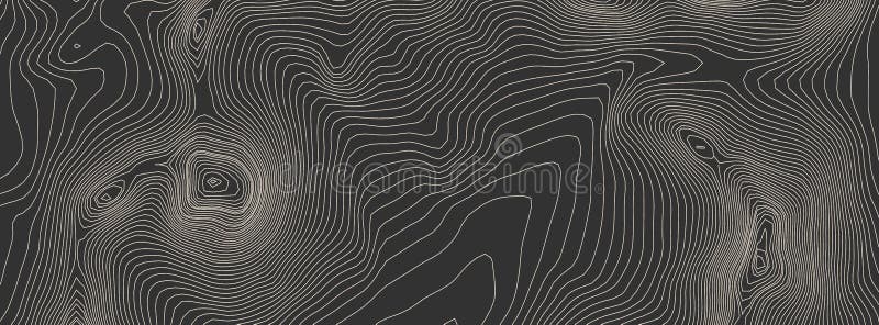 Contours Vector Topography. Geographic Mountain Topography Vector ...