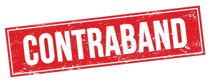 Contraband Text Stock Illustrations – 87 Contraband Text Stock ...