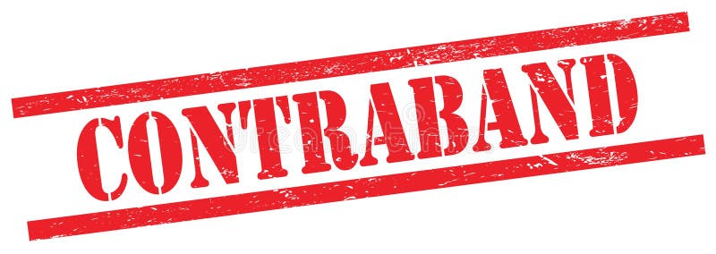 Contraband Rectangle Stock Illustrations – 22 Contraband Rectangle ...