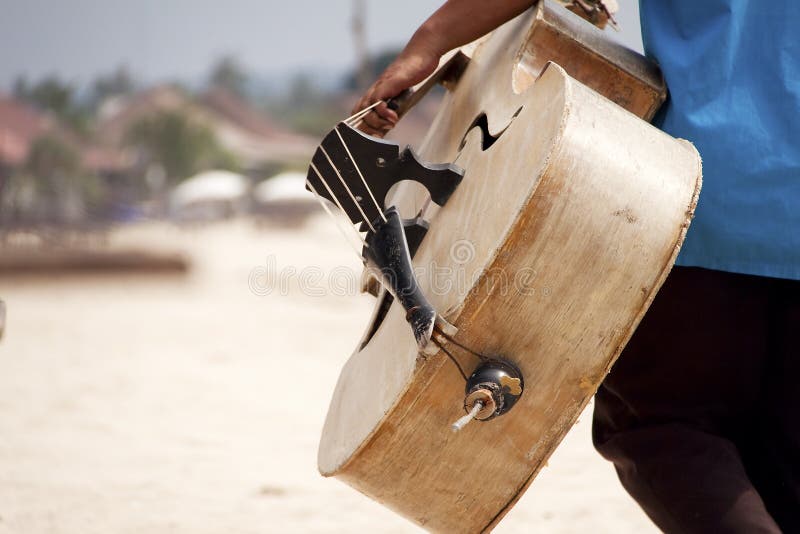 Contrabass stock photo. Image of controbass, sand, sandy - 24913154
