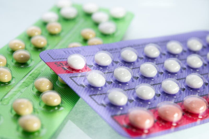 The contraceptive pill stock image. Image of ovulation - 18487125