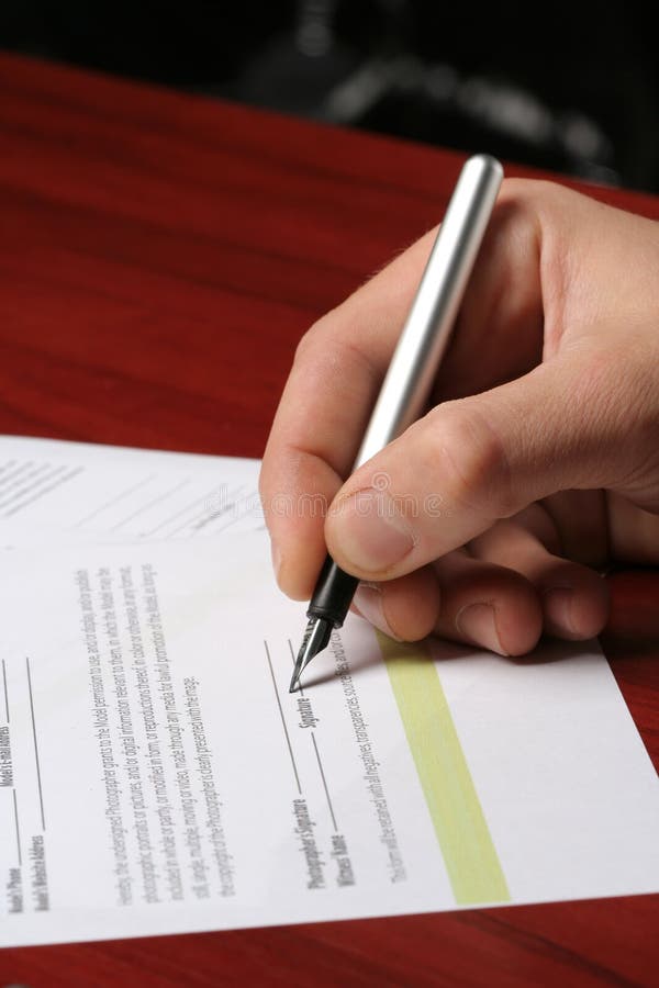 Contract stock photo. Image of legal, contract, agreement - 1372958
