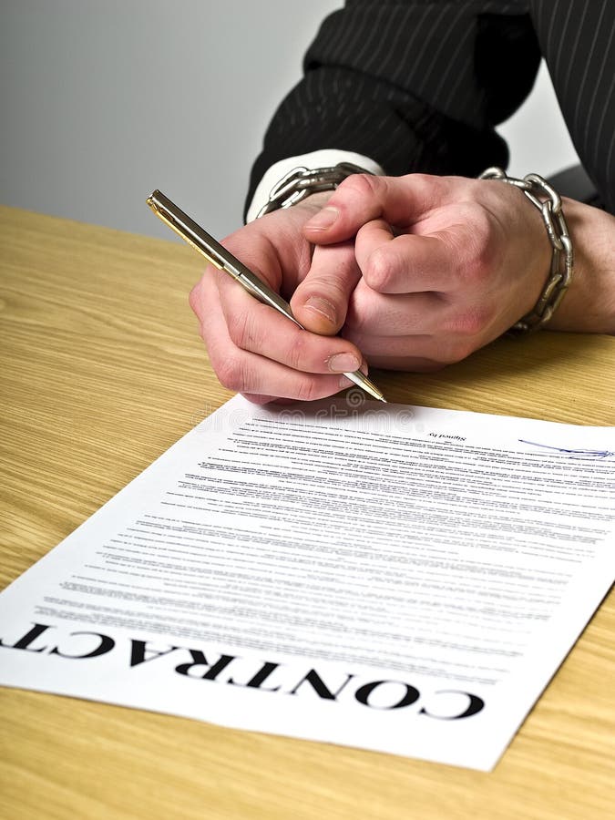 Contract signing stock photo. Image of signing, constrained - 14135862