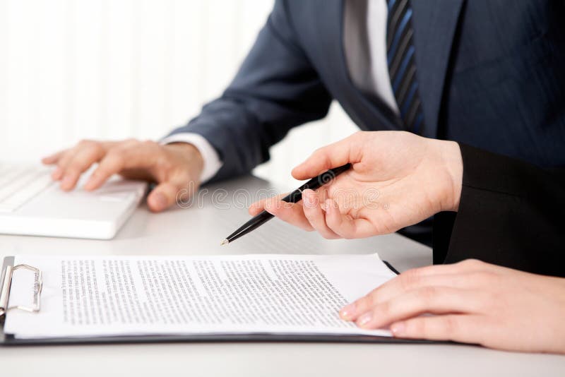 Contract stock image. Image of clipboard, partnership - 20880417
