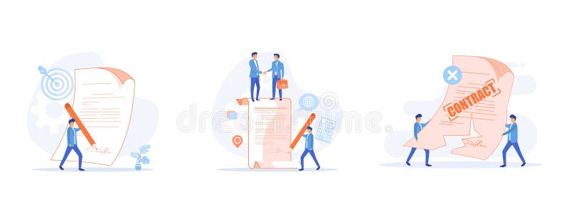 Contract Agreement, Business People Signed Contract Agreement Form ...
