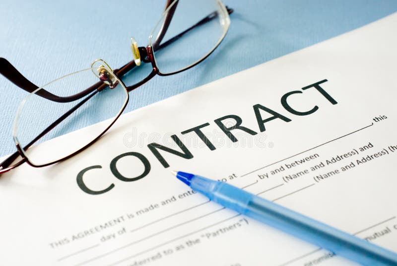 Contract stock image. Image of contract, line, service - 31752445