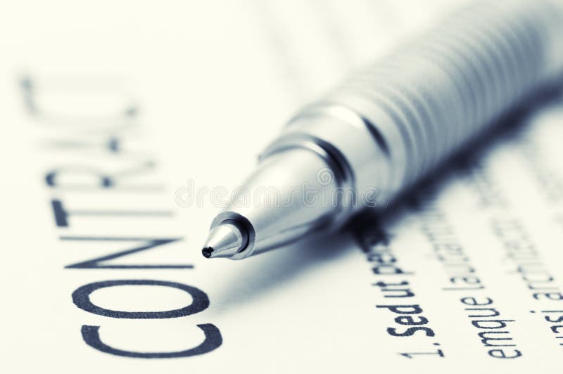 Contract stock photo. Image of contract, form, document - 39577046