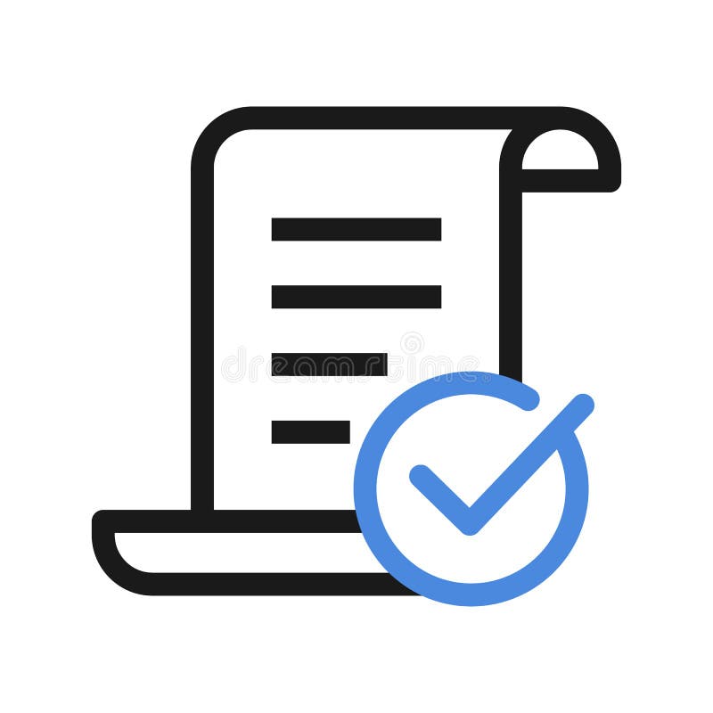 Contract Coverage Icon. Insurance Policy, Line Vector Illustration ...
