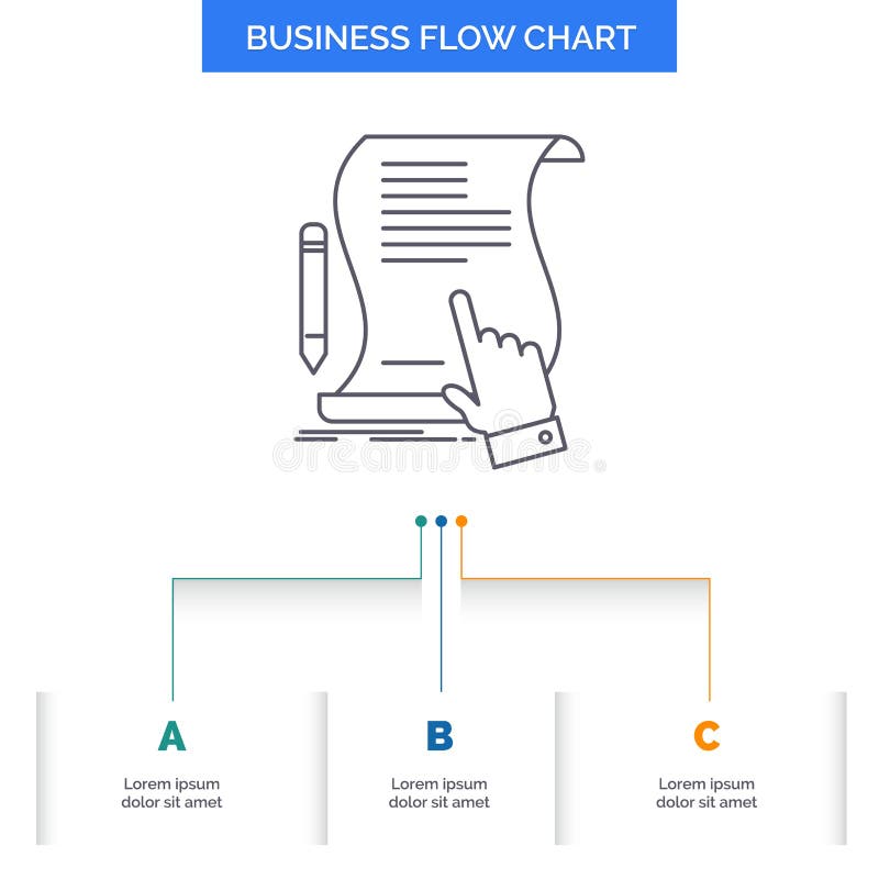 Contract, Document, Paper, Sign, Agreement, Application Business Flow ...