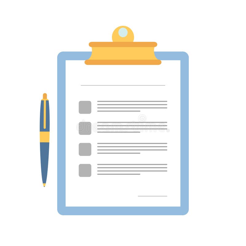 Contract or Document Signing Icon. Document Folder with Stamp Text and ...