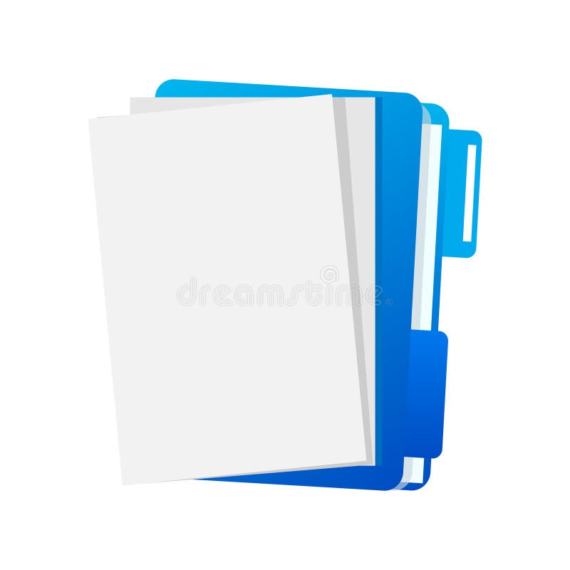 Contract Documents. Document. a Folder with Documents and Letters Stock ...