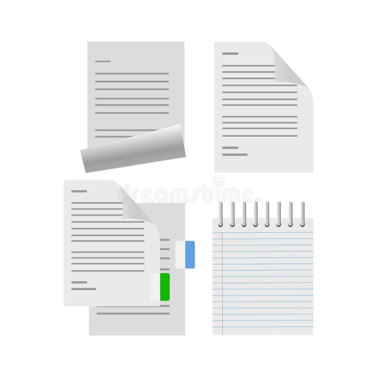 Document Pile Vector Stock Illustrations – 10,606 Document Pile Vector ...