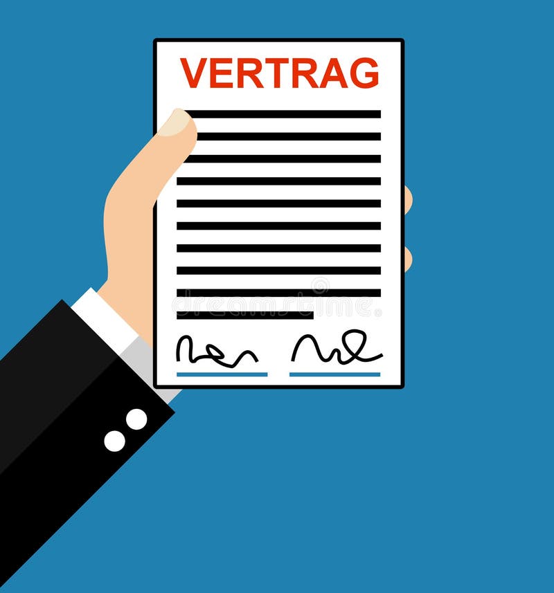 Contract German Flat Design Banner Stock Illustrations – 4 Contract ...