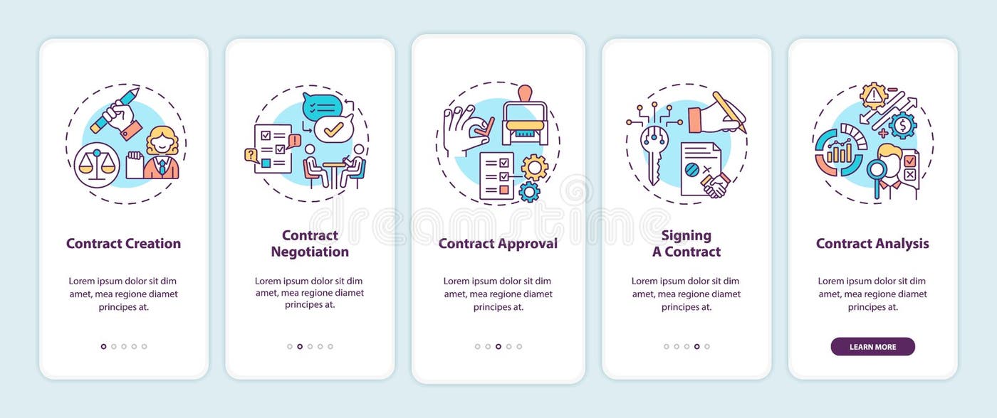 Contract Lifecycle Stock Illustrations 139 Contract Lifecycle Stock Illustrations Vectors