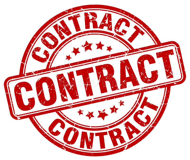 Contract Stamp Vector Grungy Stock Illustrations – 392 Contract Stamp ...