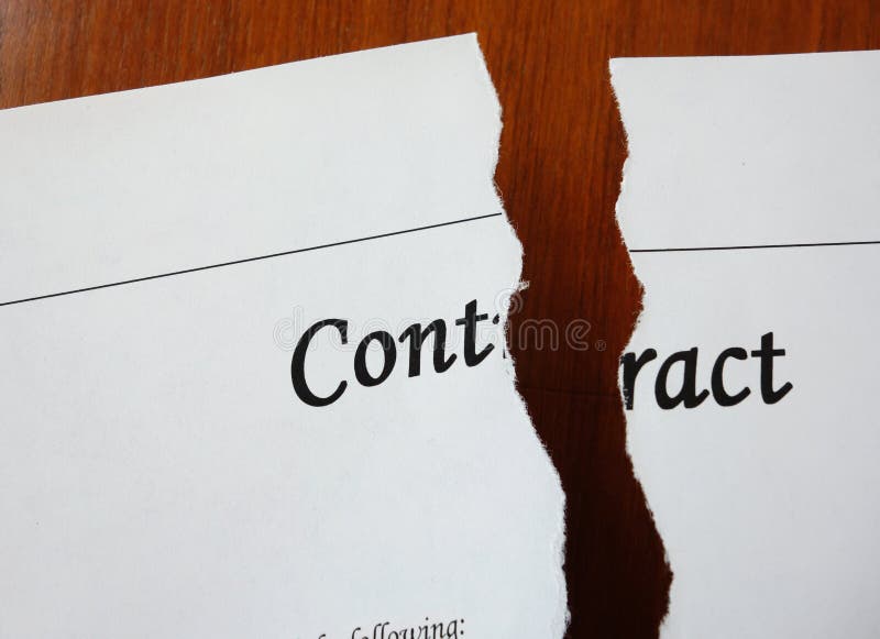 Torn contract stock photo. Image of tear, negotiate, legal - 40999842