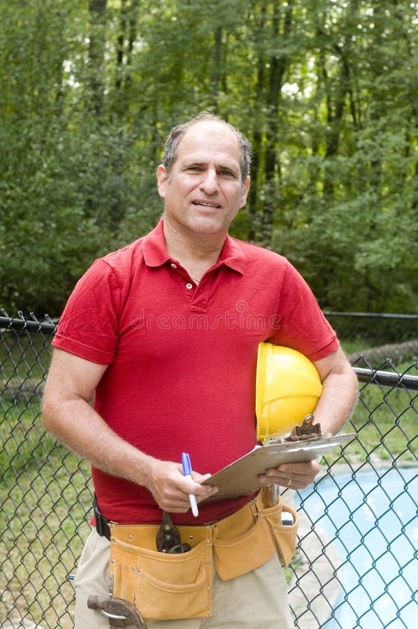 Contractor stock photo. Image of outdoors, contract, electrician - 1390344