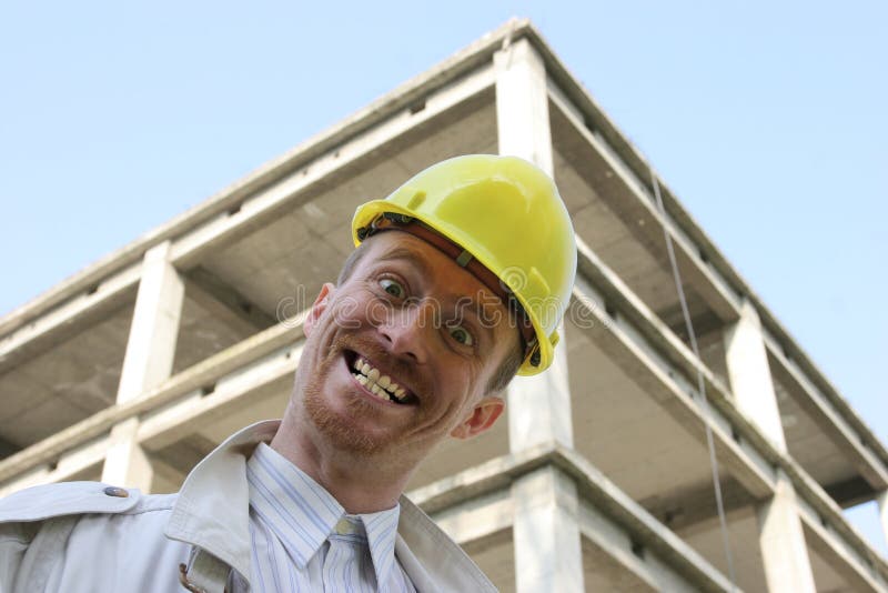 Contractor on site stock image. Image of builders, activity - 2349999