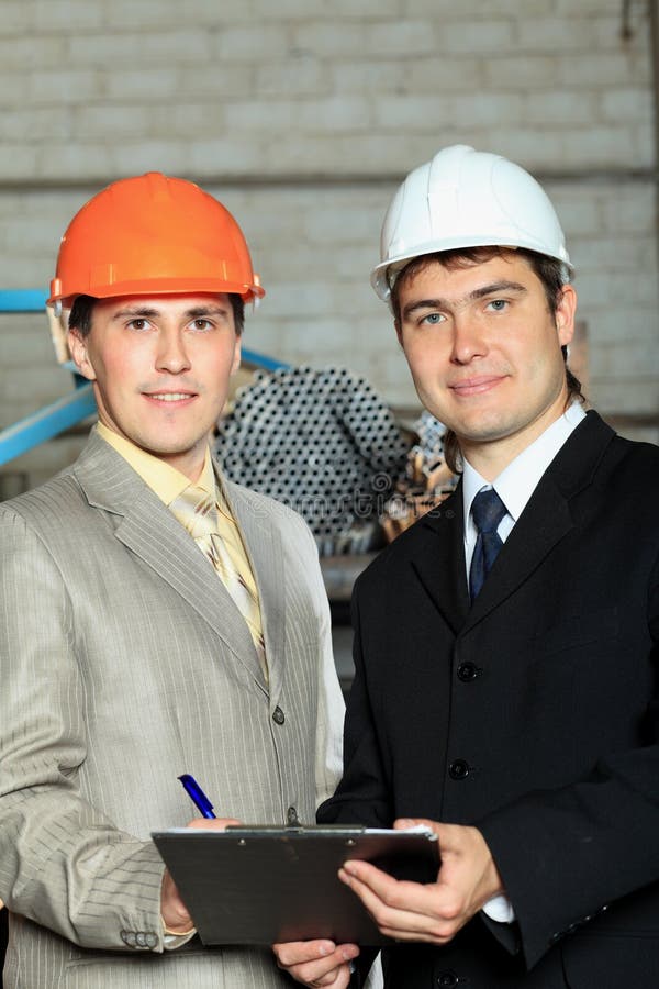 Engineer & Contractor stock image. Image of jobsite - 223203