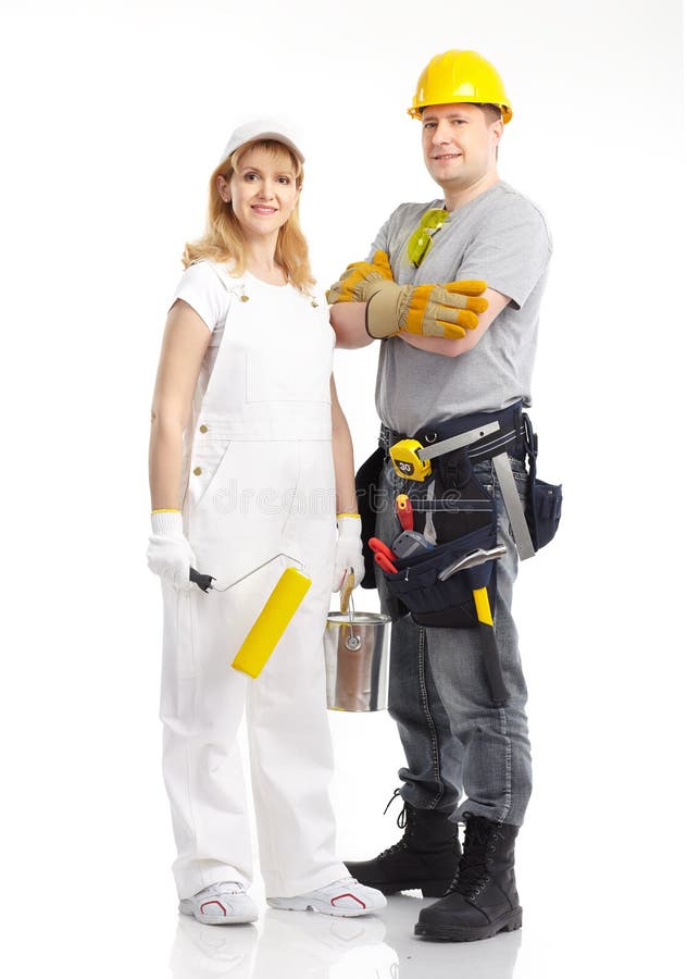 Contractors people stock image. Image of construction - 18149003