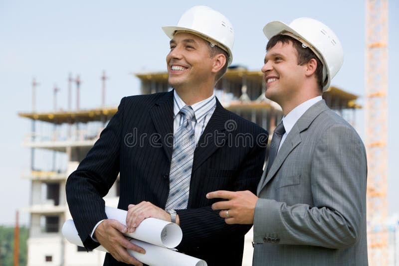 Contractors stock image. Image of construction, achievement - 9163619