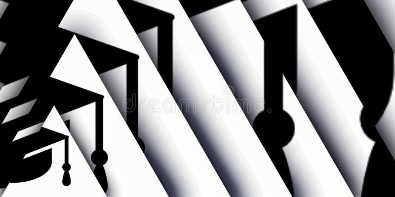 Contrast of Black and White Calligraphy Characters in Monochrome Script ...