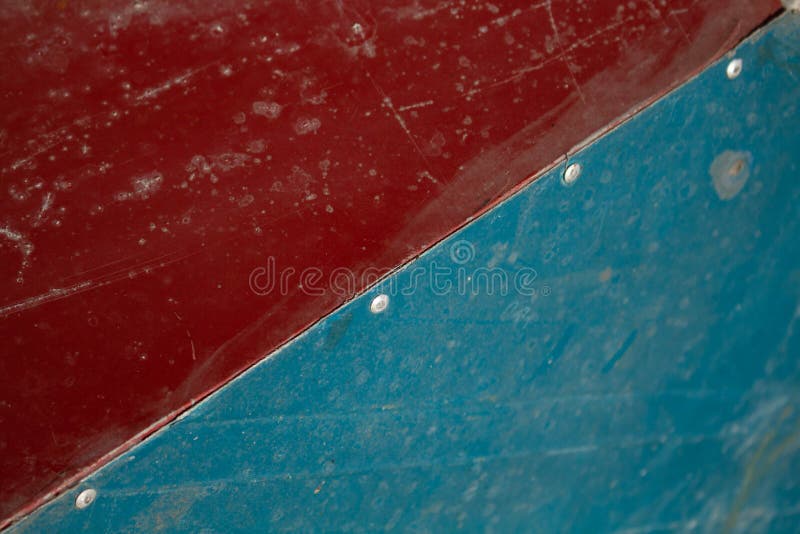 Contrast of Colors on Metal Stock Photo - Image of design, pattern ...