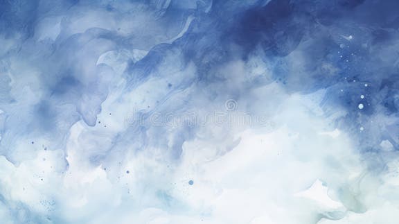Contrast Dark Blue Water Color Background Stock Illustration ...