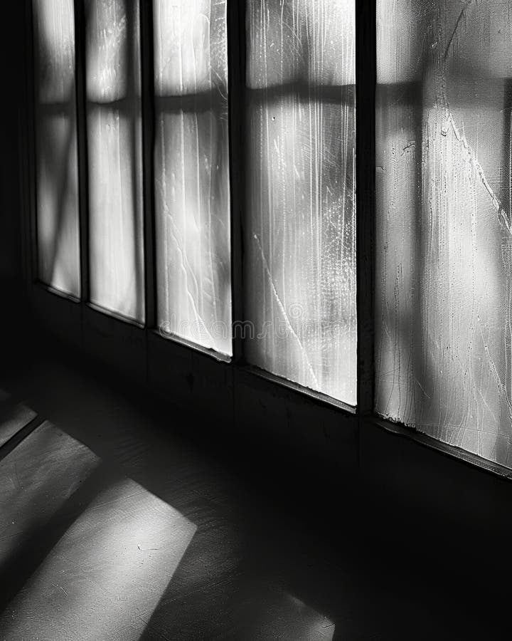 The Contrast of Dark Shadows and Bright Highlights on the Smooth ...