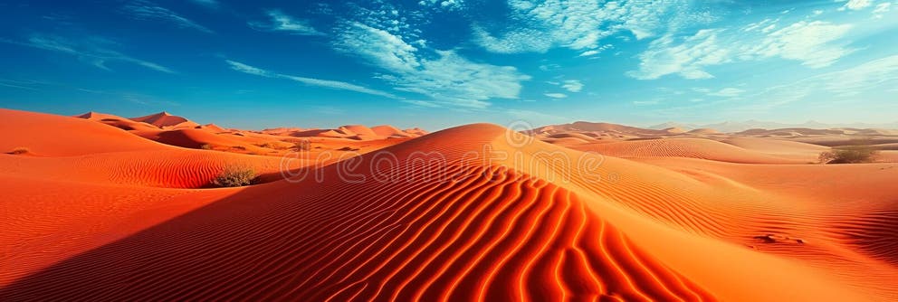 The Contrast between the Desert and the Oases that Sparkle through the ...