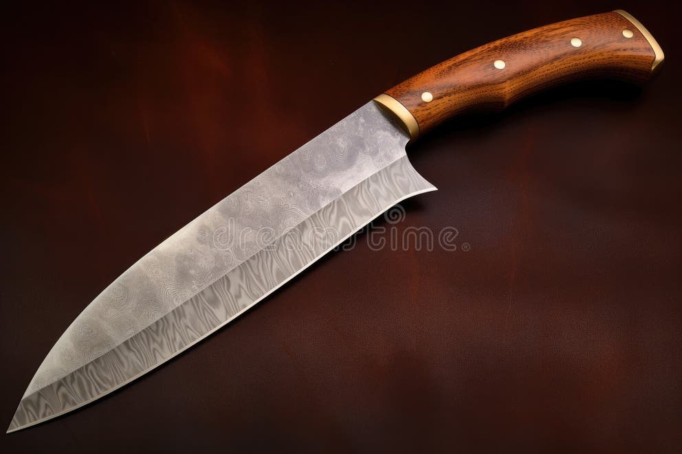 Contrast of Dull and Sharp Knife Edges after Sharpening Stock ...