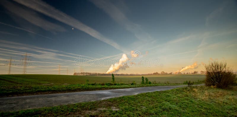 Sky and shadow stock image. Image of cold, germany, landscape - 169577645