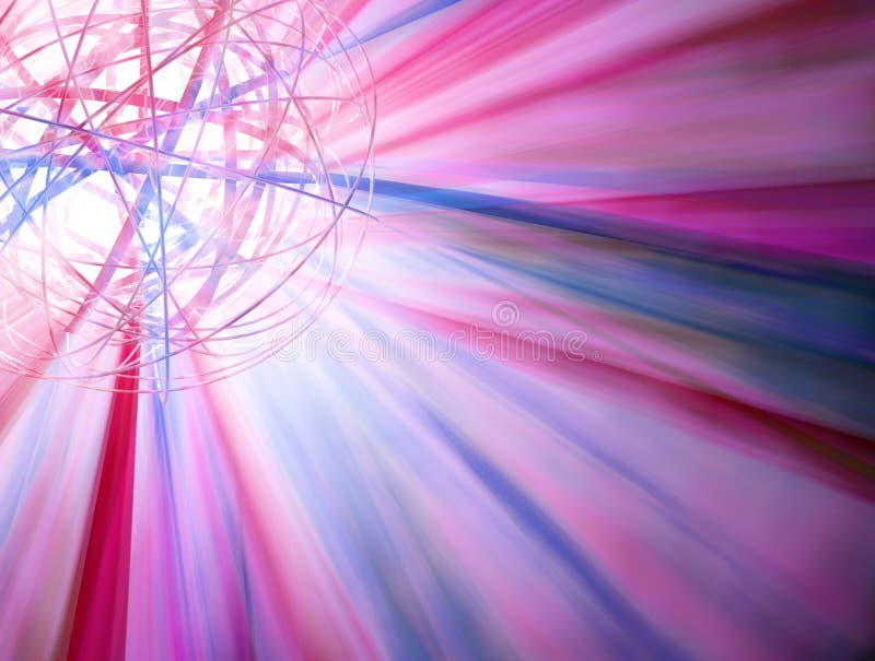 Contrast Light Ring Sphere stock illustration. Illustration of ball ...