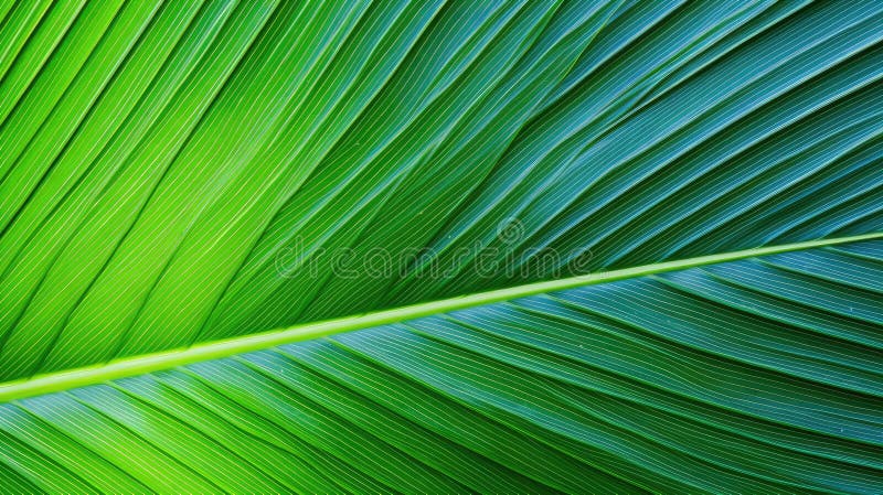 Contrast Palm Tree Pattern Leaf Stock Photo - Image of scenic, organic ...