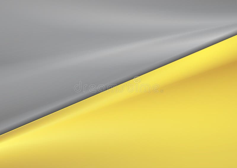 Contrast Smooth Gray and Yellow Gradient Background Stock Vector ...