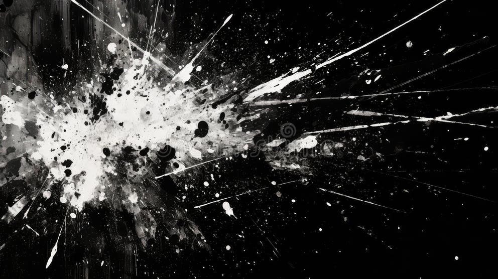 Contrast splatter black stock illustration. Illustration of balance ...