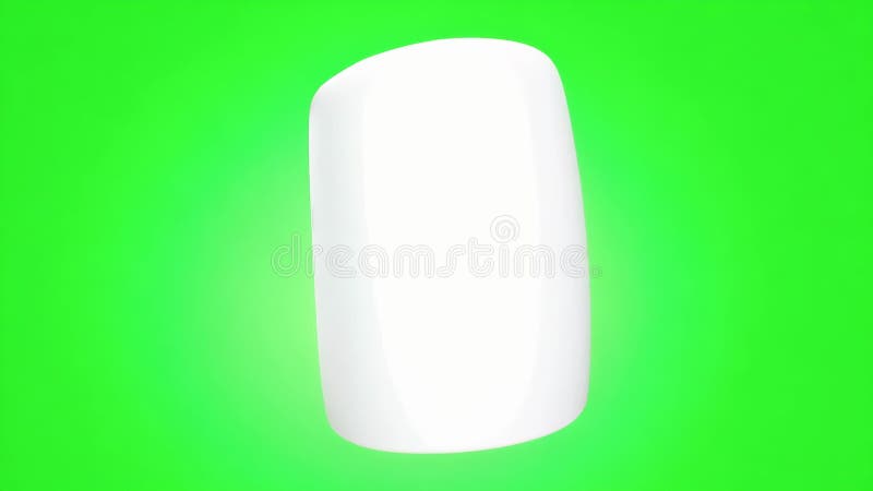 The Contrast of Vibrant Green and Luminous White Creates a Striking ...