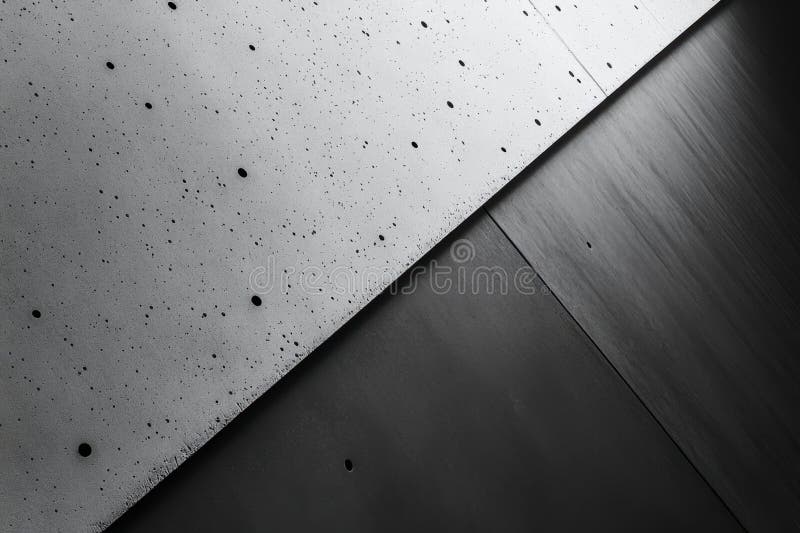 Contrast Walls, Black and White Concrete Textures for Modern Design ...