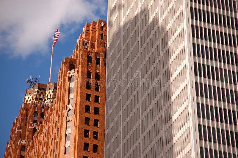 Contrasting architecture stock image. Image of styles - 9031869