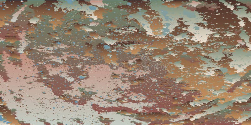 Contrasting Background with Colored Spots. Abstract Drawing Stock ...