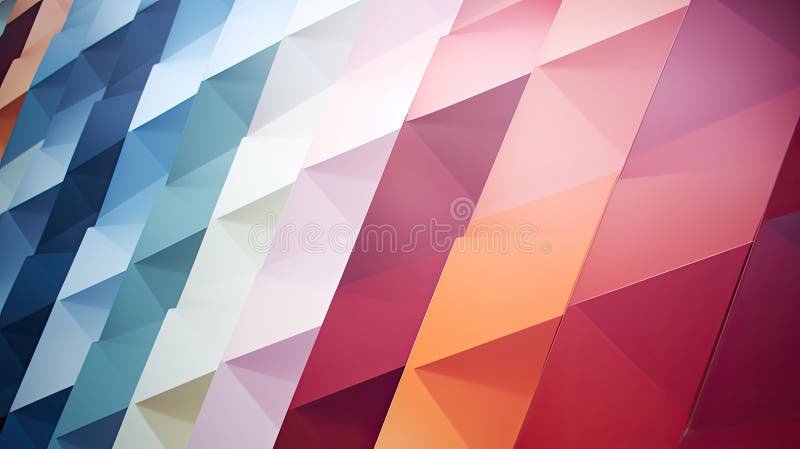 Contrasting Blurred Interior Design Paint Samples Stock Illustration ...