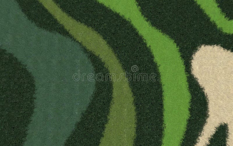 Contrasting Composition of Different Lawn Surfaces in Smooth Lines ...