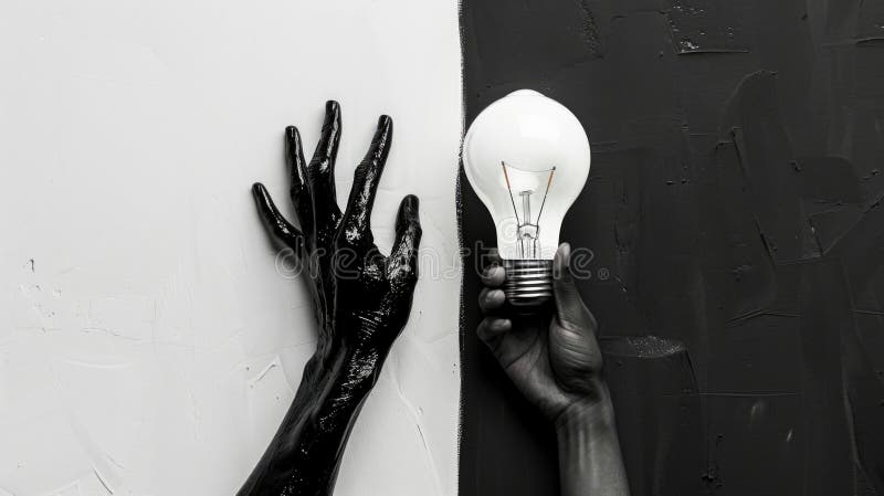 Contrasting Perspectives stock image. Image of split - 366820081